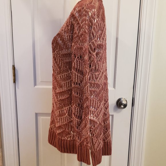 Universal Thread | Sweaters | Universal Thread Crochet Open Weave Tunic ...